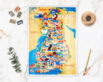 Finland Puzzle - Etsy