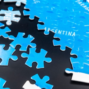 Brazil Map Puzzle - Map of Brazil - Brazil Map - Puzzle Gift ...