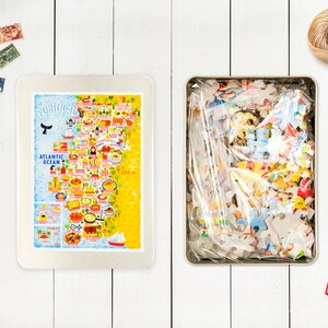 Portugal Map Puzzle - Map of Portugal - Portugal Map - Puzzle Gift ...