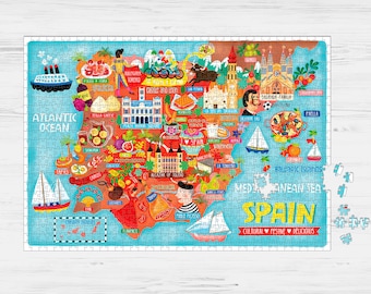 Australia Map Puzzle Map of Australia Australia Map Puzzle Gift ...