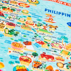 Philippines Map Puzzle Map of Philippines Philippines Map Puzzle Gift ...