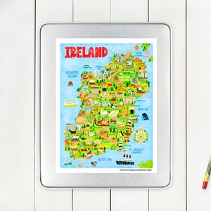 Ireland Map Puzzle - Map of Ireland - Ireland Map - Puzzle Gift ...