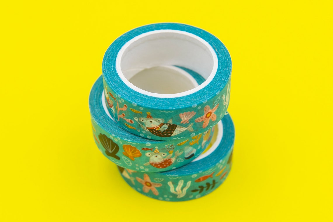 Shark Washi Tape Shark Washi Washi/Crafting Tape Shark | Etsy