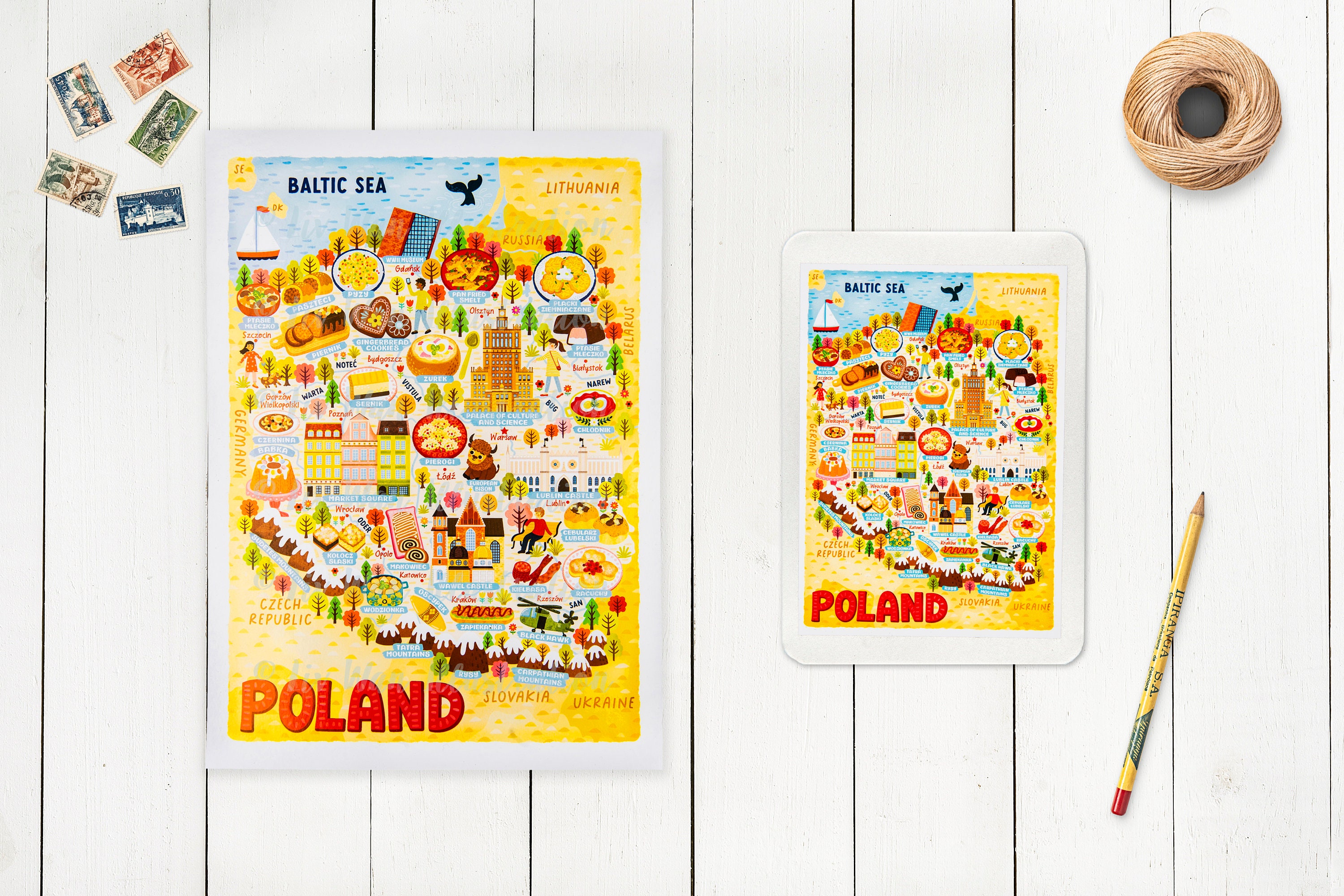 Poland Map Puzzle - Map of Poland - Poland Map - Puzzle Gift ...