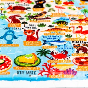 Florida Map Puzzle - Map of Florida - Florida Map - Puzzle Gift ...