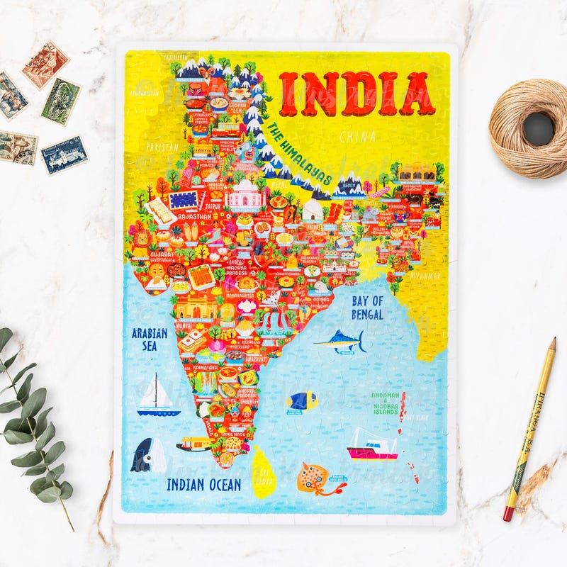 Flag Jigsaw Puzzle - Etsy UK