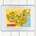 China Map Jigsaw Puzzle. Premium Hand Made 300 Piece 40x28cm - Etsy UK