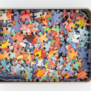 Spain Map Puzzle Map of Spain Spain Map Puzzle Gift Illustrated Spain ...