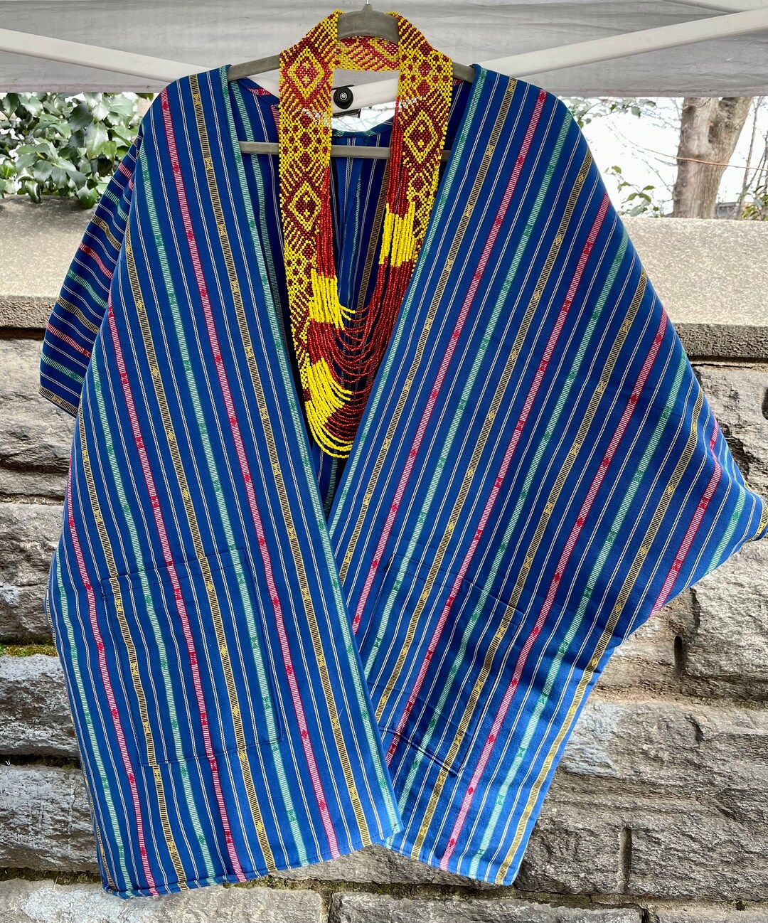 Natibo Smock Robe BLUE One Size Fits All One of A Kind - Etsy