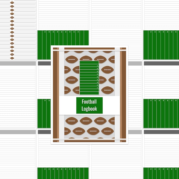 Football Playbook Png - Etsy