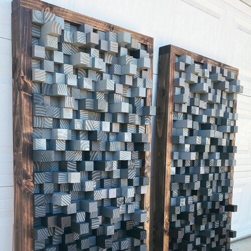 New Wooden Sound Diffuser Acoustic Panel Soundproofing - Etsy