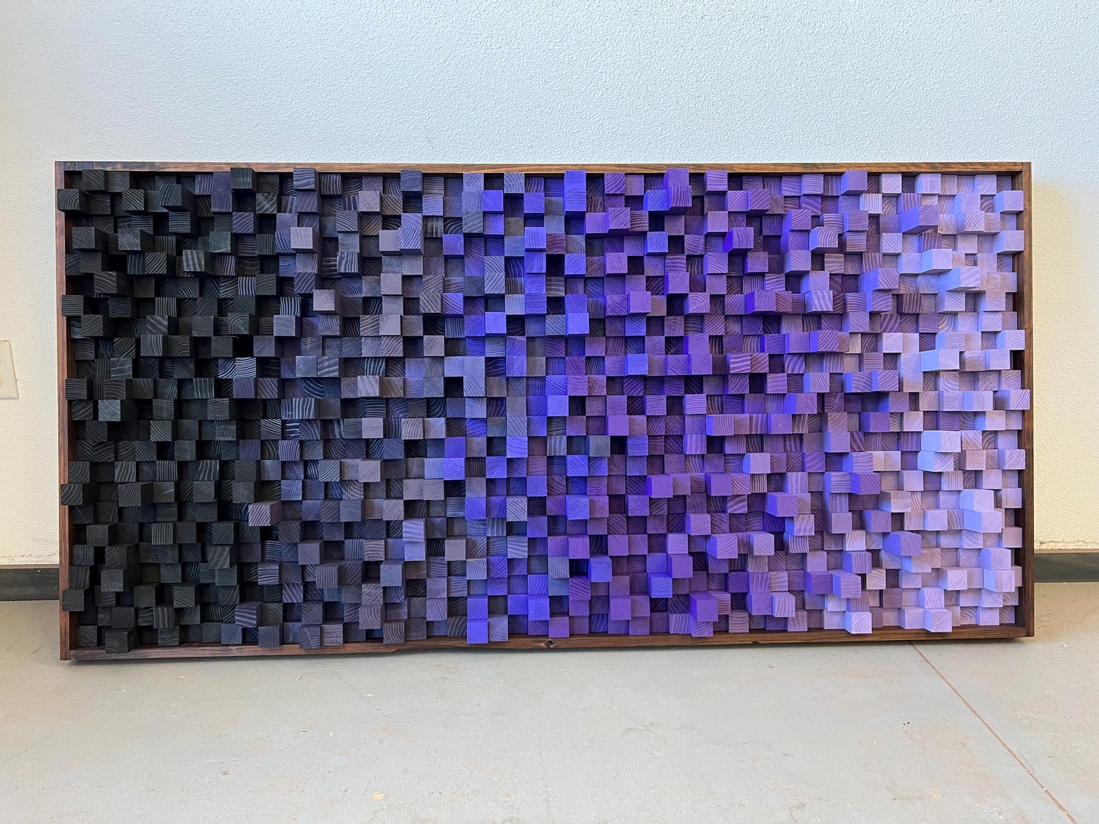 Acoustic Sound Diffuser Panel Wall Art for Recording Studio & Podcast ...