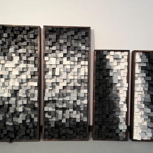 Acoustic Sound Diffuser Panel Wall Art for Recording Studio & Podcast ...
