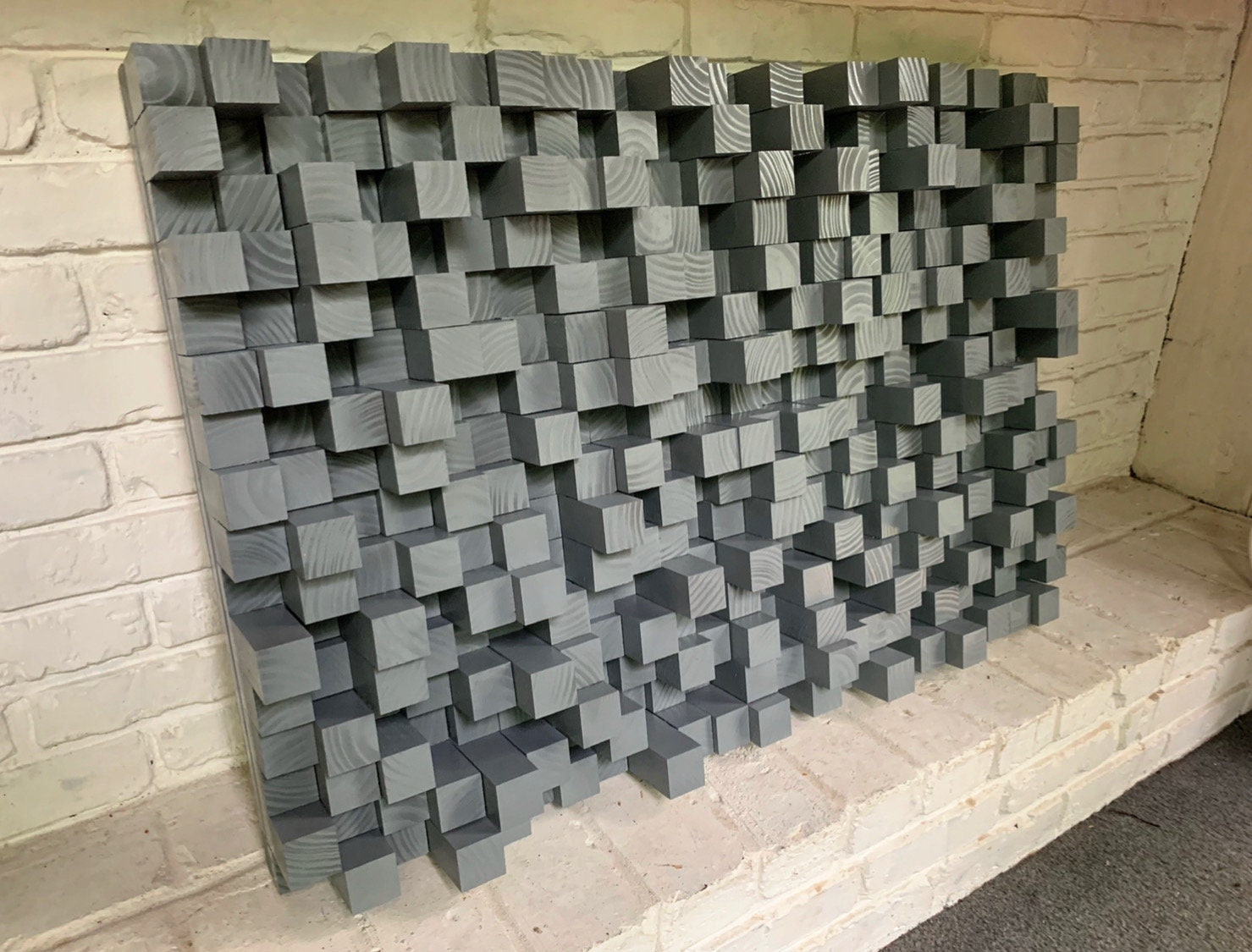 Acoustic Sound Diffuser Panel Wall Art for Recording Studio & Podcast ...
