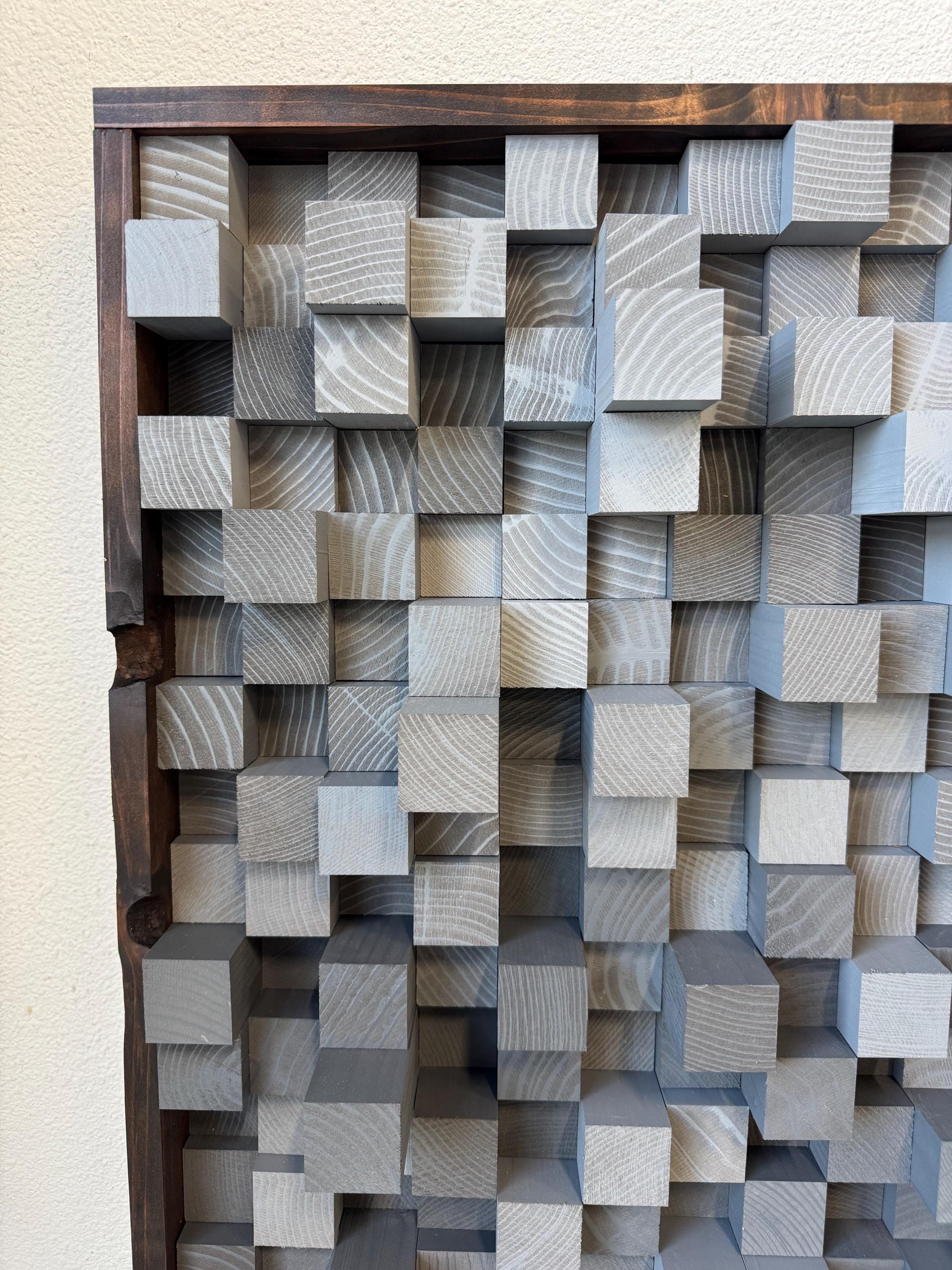 Acoustic Sound Diffuser Panel Wall Art for Recording Studio & Podcast ...