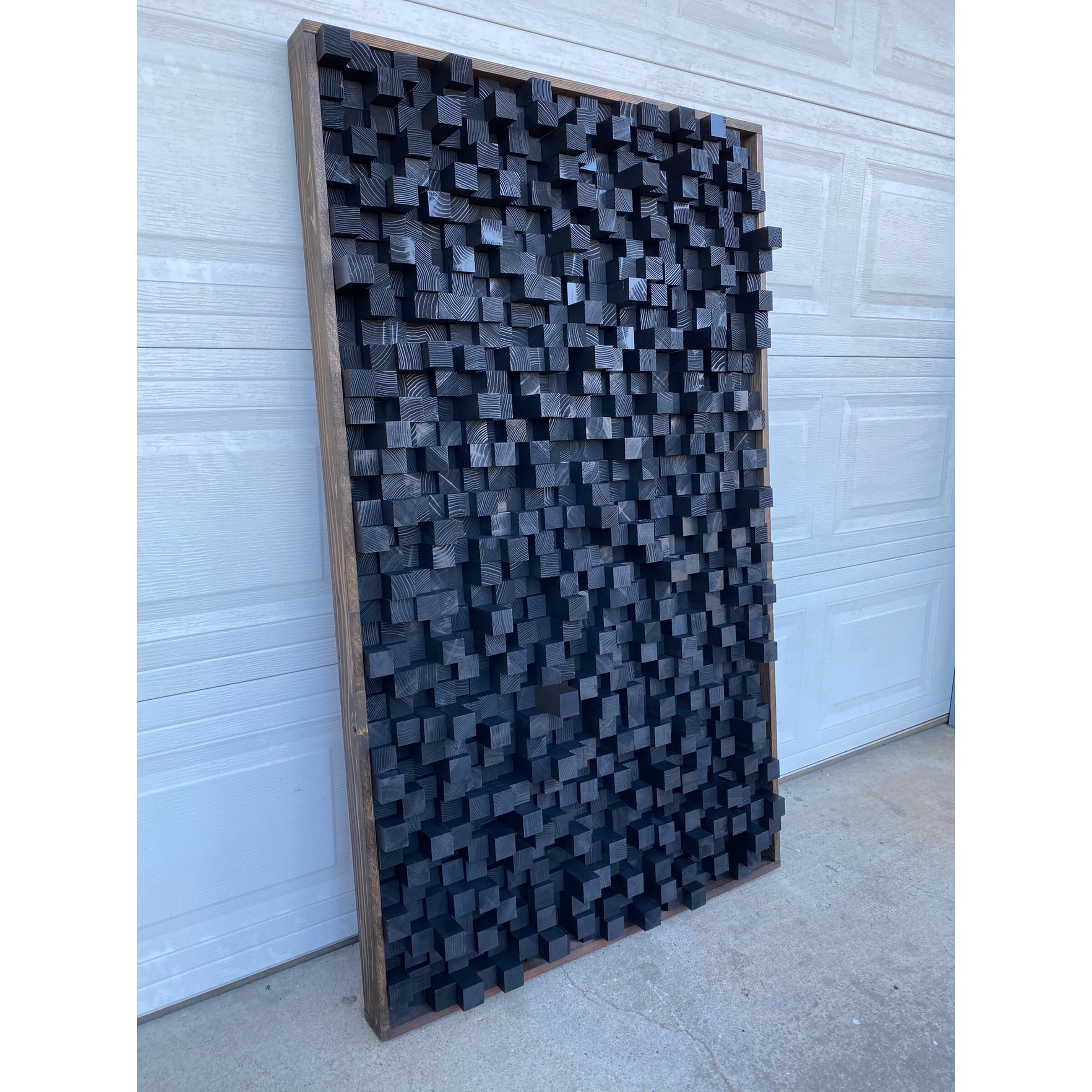 Reclaimed Wood Sound Diffuser Acoustic Panel Soundproofing - Etsy