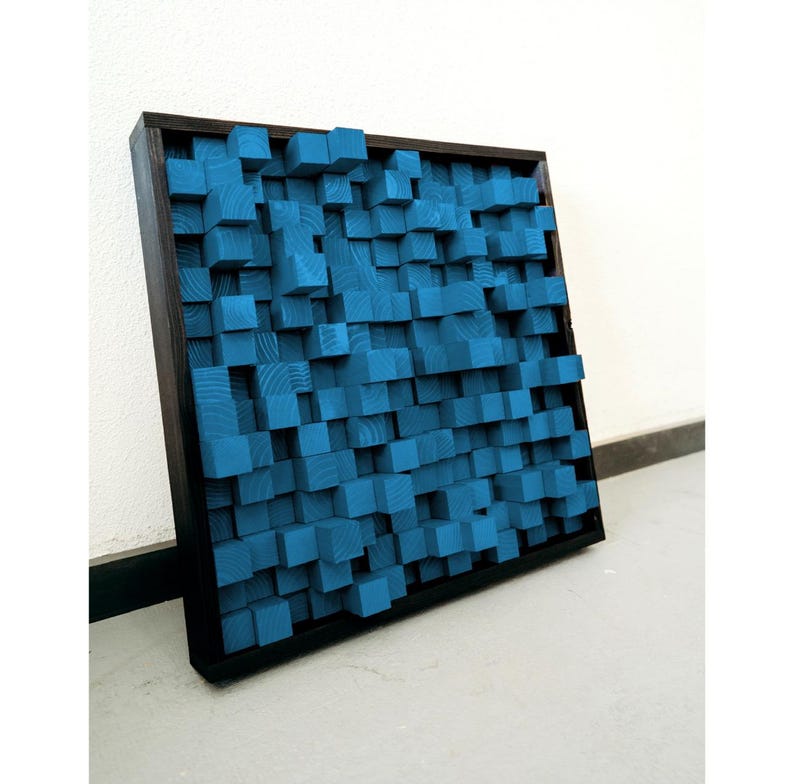 Acoustic Sound Diffuser Panel Wall Art for Recording Studio & Podcast ...