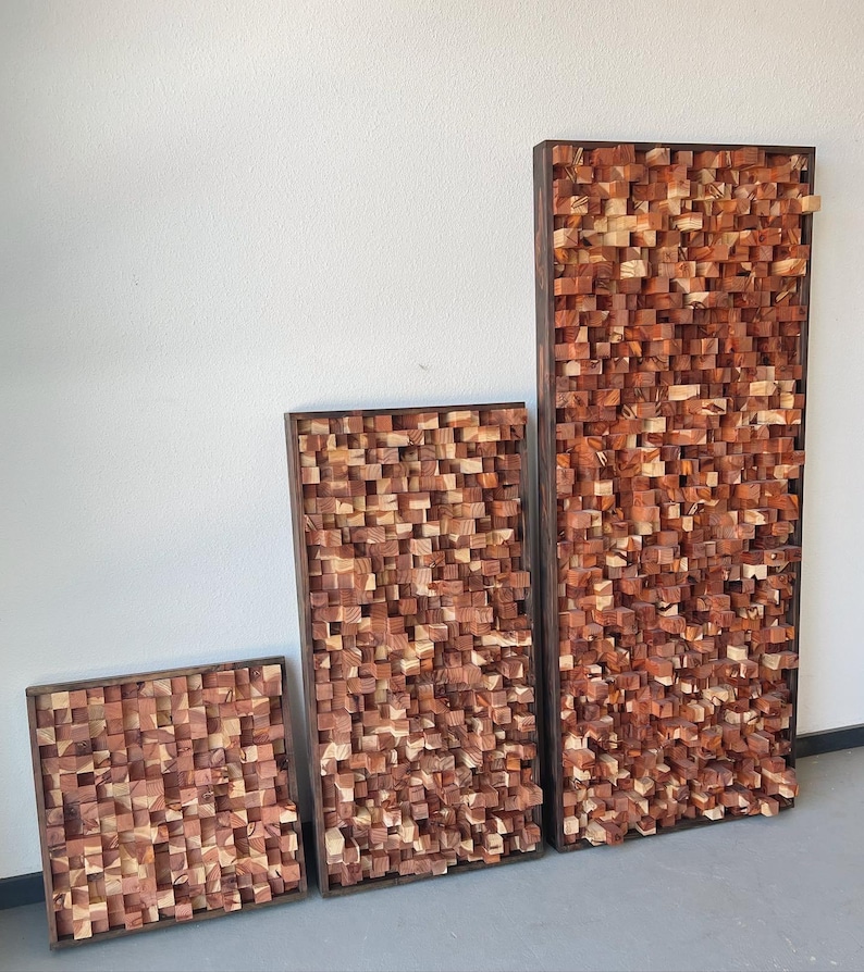 Acoustic Panel Sound Diffuser Soundproof Wall Art for Recording ...