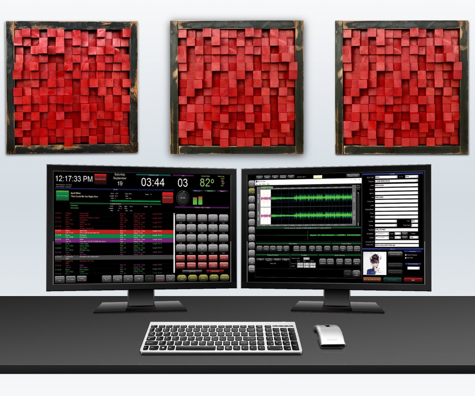 Large Acoustic Studio Diffuser Bundle 5 save 250 Reclaimed - Etsy