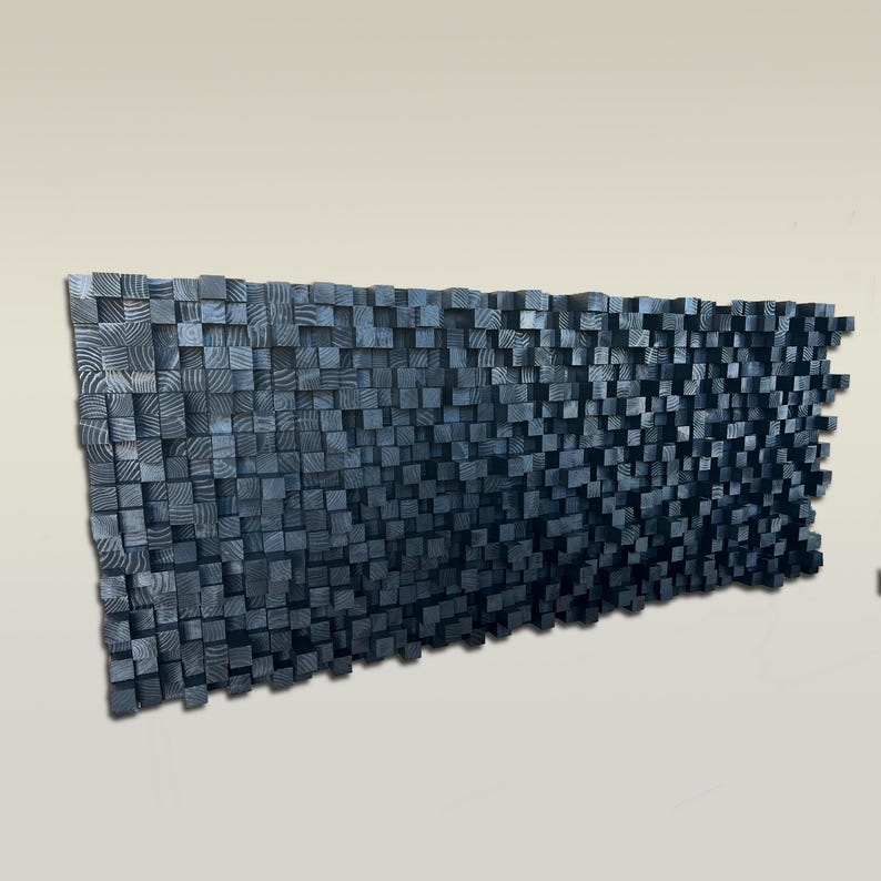 Acoustic Sound Diffuser Panel Wall Art for Recording Studio & Podcast ...