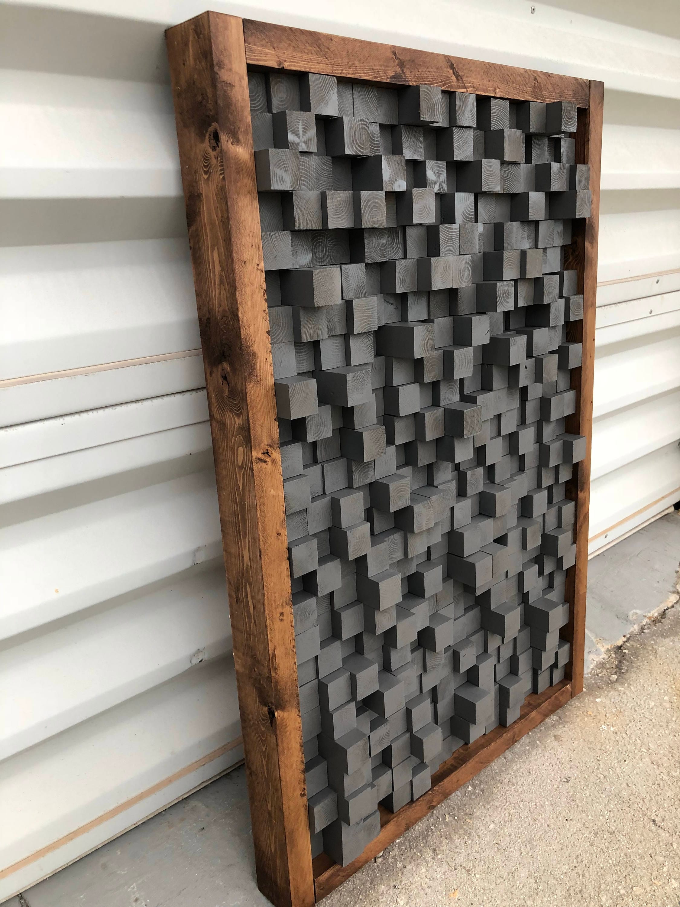 Reclaimed Wood Sound Diffuser Acoustic Panel Soundproofing - Etsy
