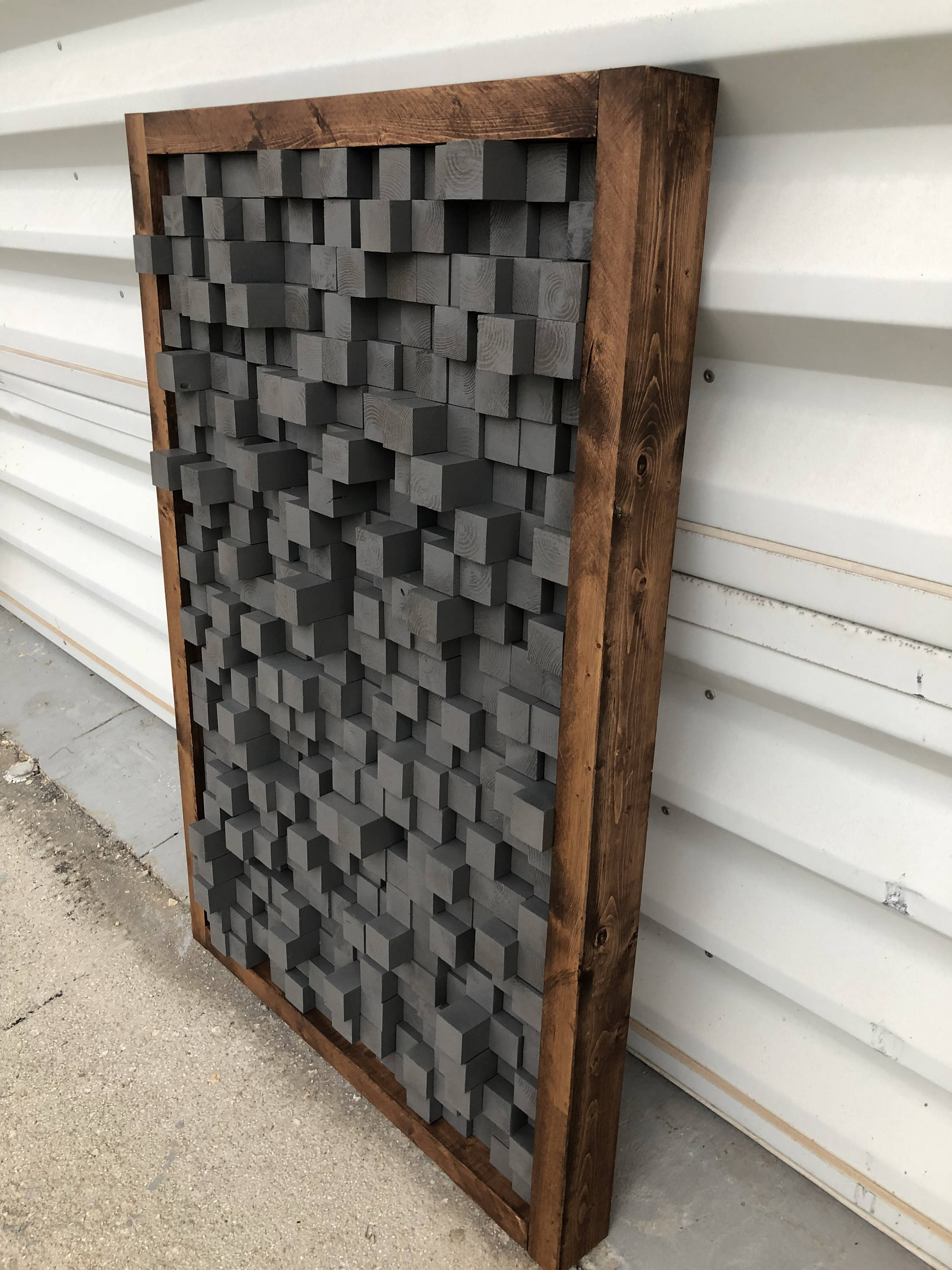 Reclaimed Wood Sound Diffuser Acoustic Panel Soundproofing - Etsy UK