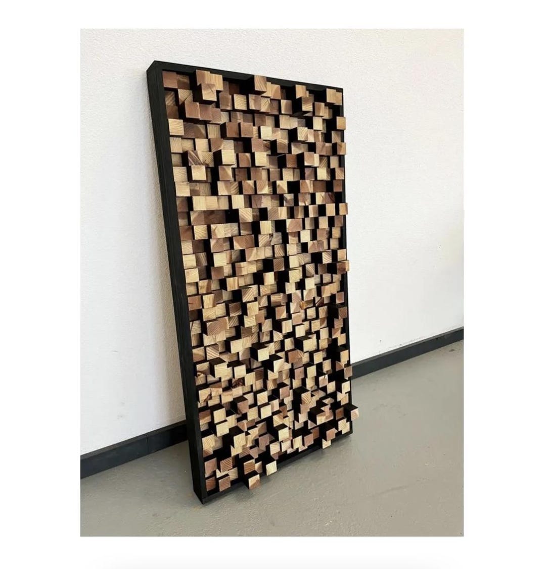 Acoustic Panel Sound Diffuser Soundproof Wall Art for Recording ...