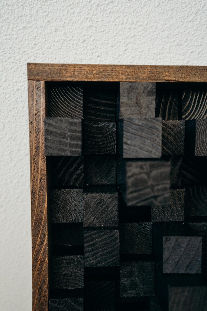 Acoustic Sound Diffuser Panel Wall Art for Recording Studio & Podcast ...