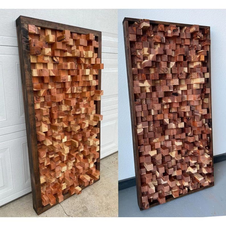 Acoustic Panel Sound Diffuser Soundproof Wall Art for Recording ...