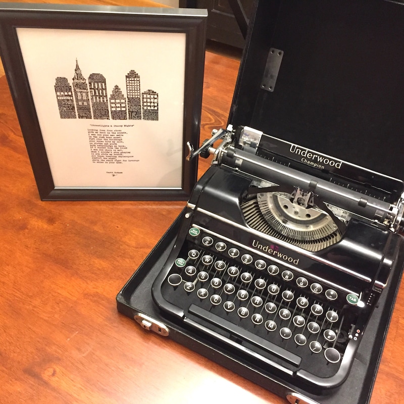 Typewriter Decor - Etsy