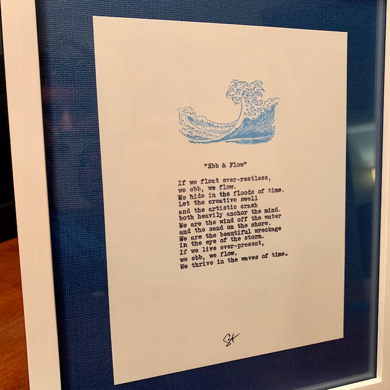 Poetry Broadside - Etsy