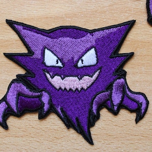 Haunter, Gengar & Gastly Embroidered Patch - Etsy