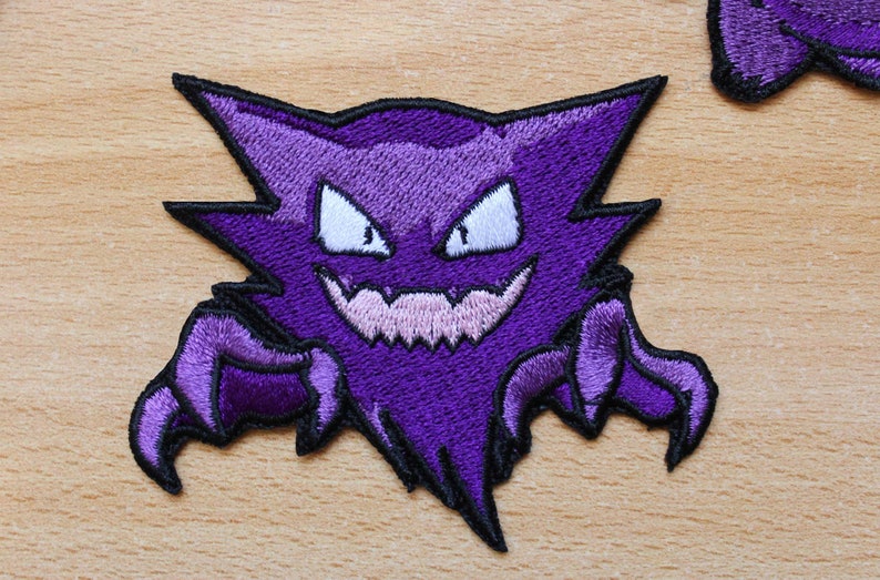 Haunter, Gengar & Gastly Embroidered Patch - Etsy