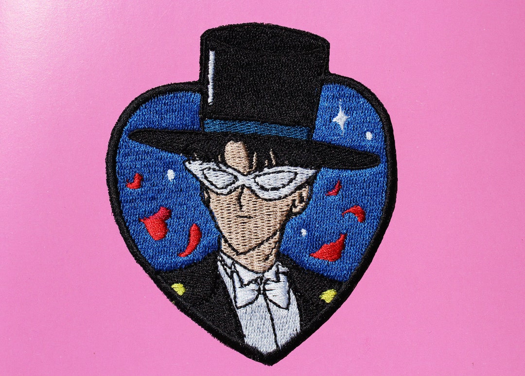 Tuxedo Mask Patch - Etsy