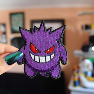Haunter, Gengar & Gastly Embroidered Patch - Etsy