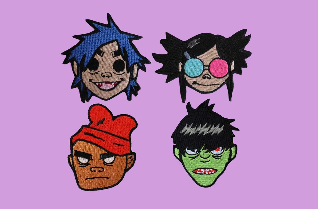 Gorillaz Patch - Etsy