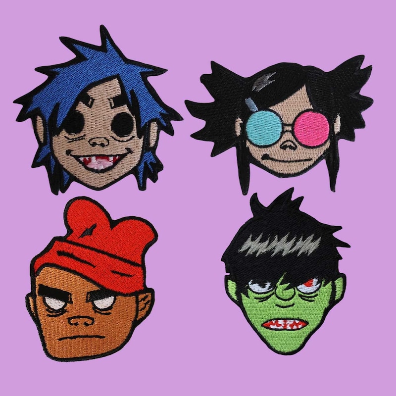Gorillaz Stickers - Etsy