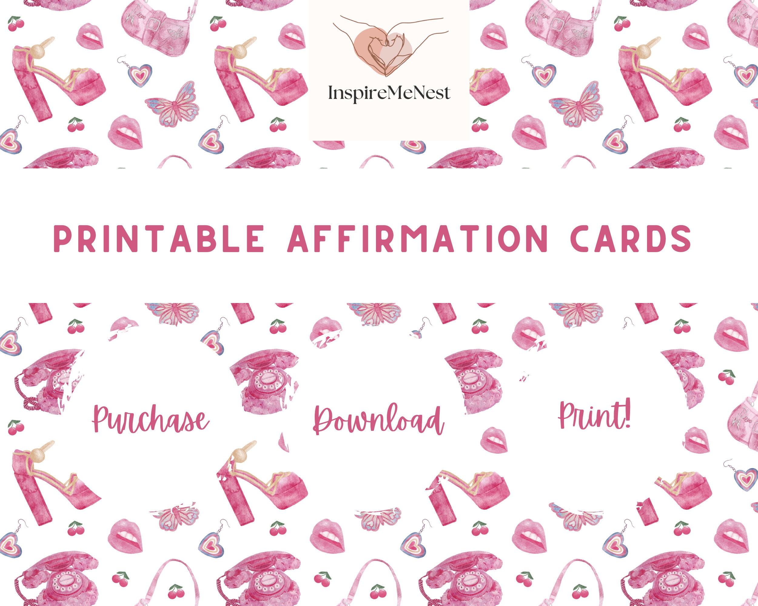 Bad Bitch Printable Affirmation Cards, Swear Affirmations, Daily ...