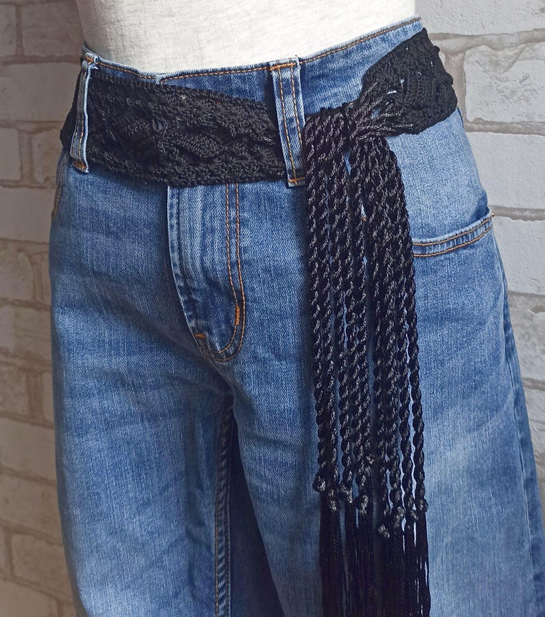 Burgundy Crochet Corset Belt – Handmade Knit Waist Accessory. - Etsy