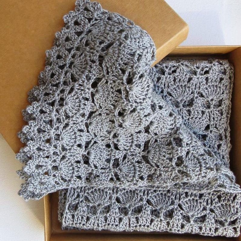 Easy Crochet Scarf Pattern for Beginners: Summer Lace (PDF Pattern ...