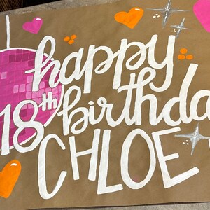 Butcher Paper Banner - Etsy