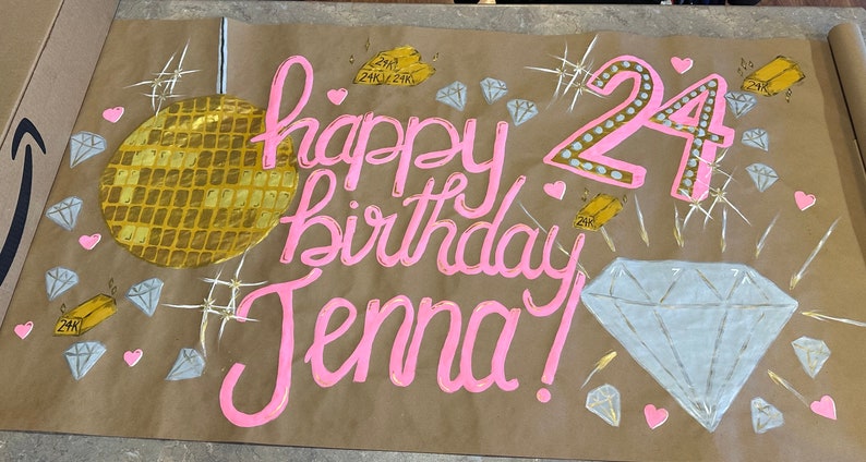 Butcher Paper Banner - Etsy