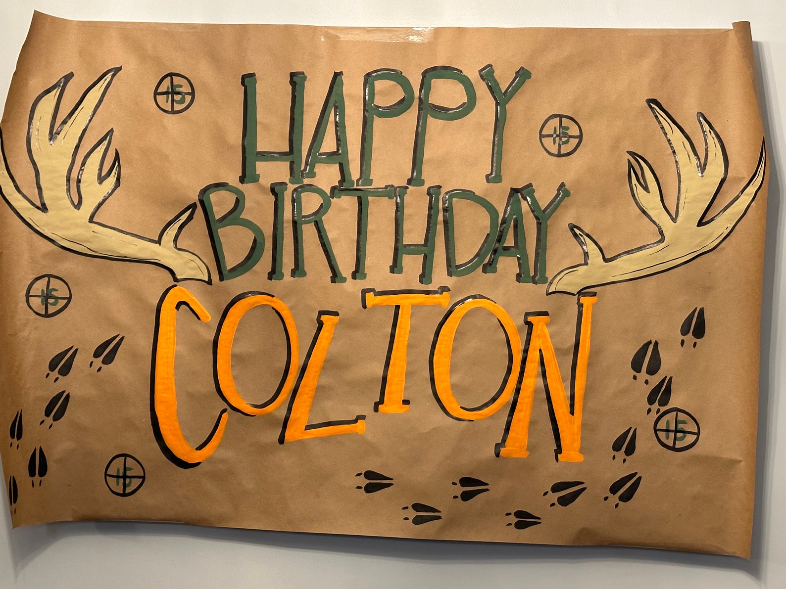 Butcher Paper Banner - Etsy