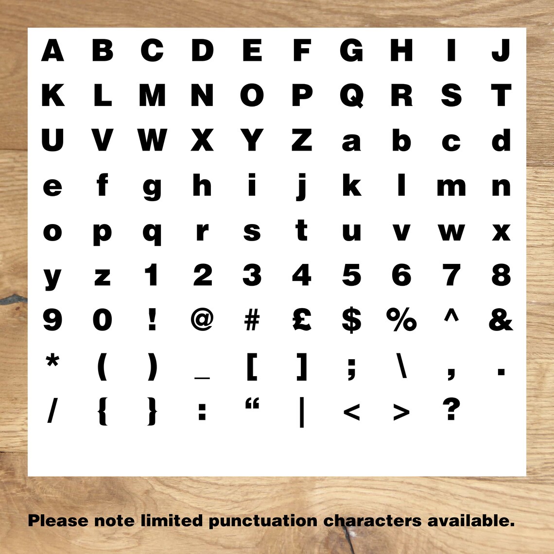 ABC Printable Stencil for DIY Bunting and Banners /// - Etsy