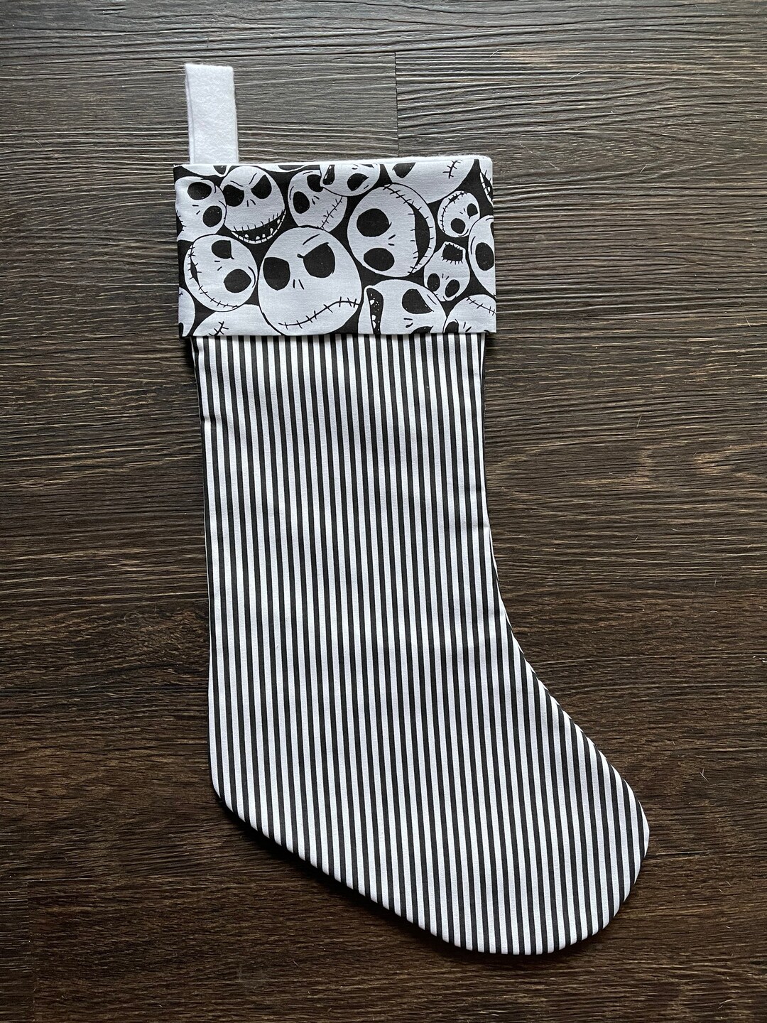 Jack Skellington Stocking Nightmare Before Christmas - Etsy