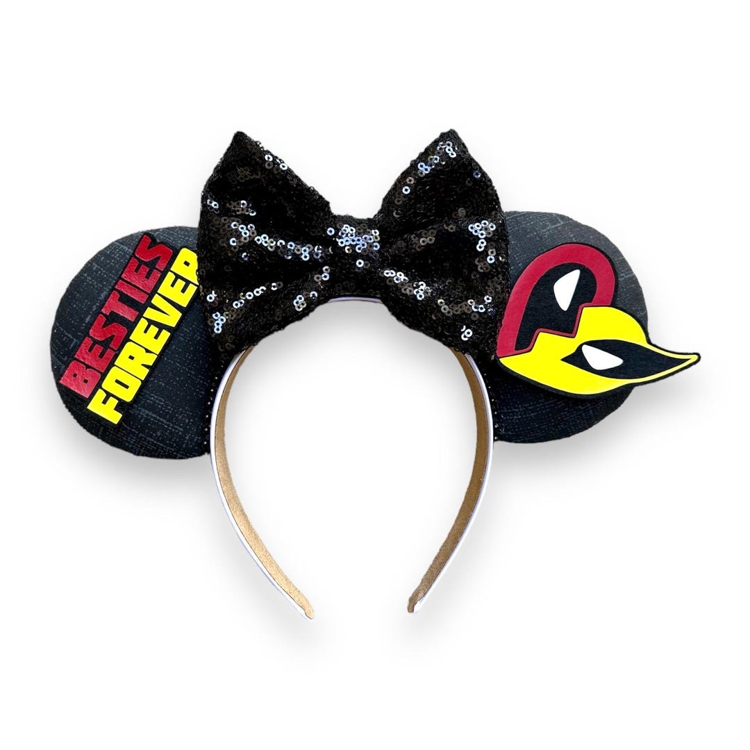 Deadpool and Wolverine Ears, Deadpool and Wolverine Bestie Ears, Marvel ...