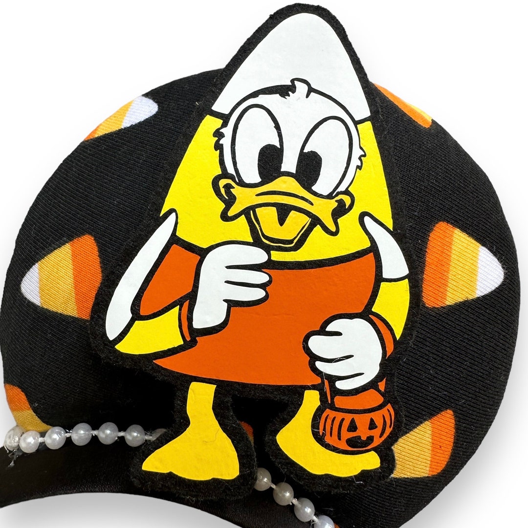 Candy Corn Donald Ears, Donald Duck Ears, Halloween Ears, Disney Ears ...