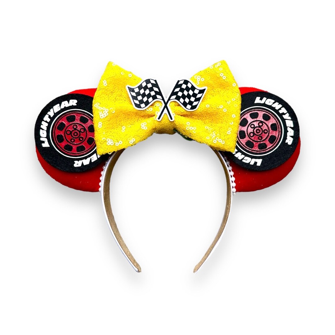 Lightning Mcqueen Ears, Cars Ears, Pixar Ears, Route 66 Ears, Disney ...