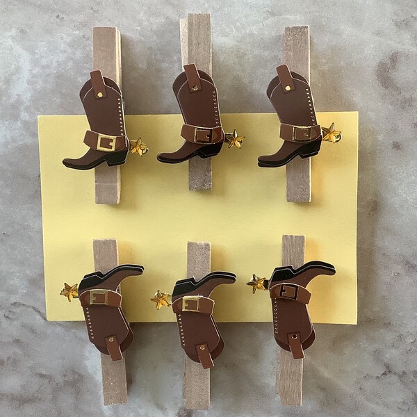 Cowboy Boot Card Holder - Etsy