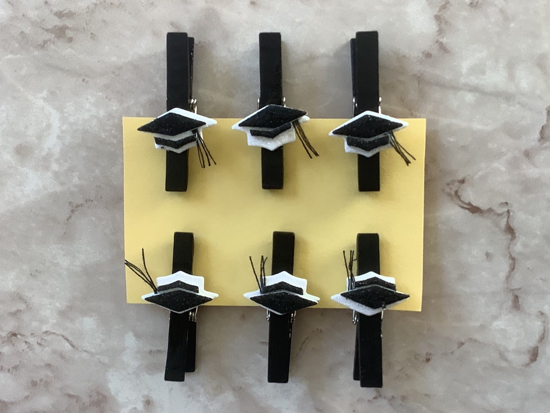 Graduation Clothespin Tag , Graduation Clip, Photo, Card Holder, Gift ...
